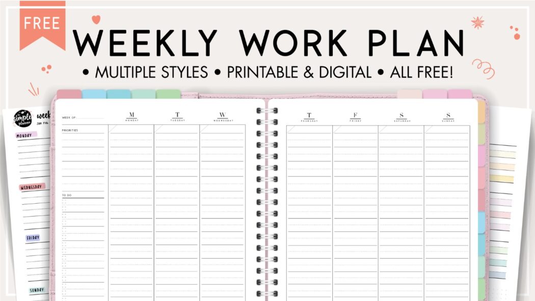 Create A Health Planner With These Free Printable Templates - World of ...