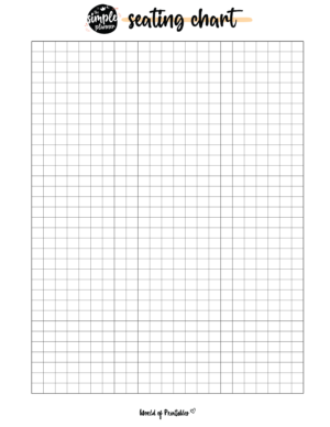 Classroom Seating Charts - World of Printables