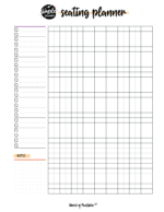 Classroom Seating Charts - World of Printables