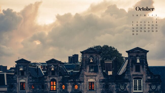 October Calendar Wallpaper | 56 Best Desktop & Phone Backgrounds