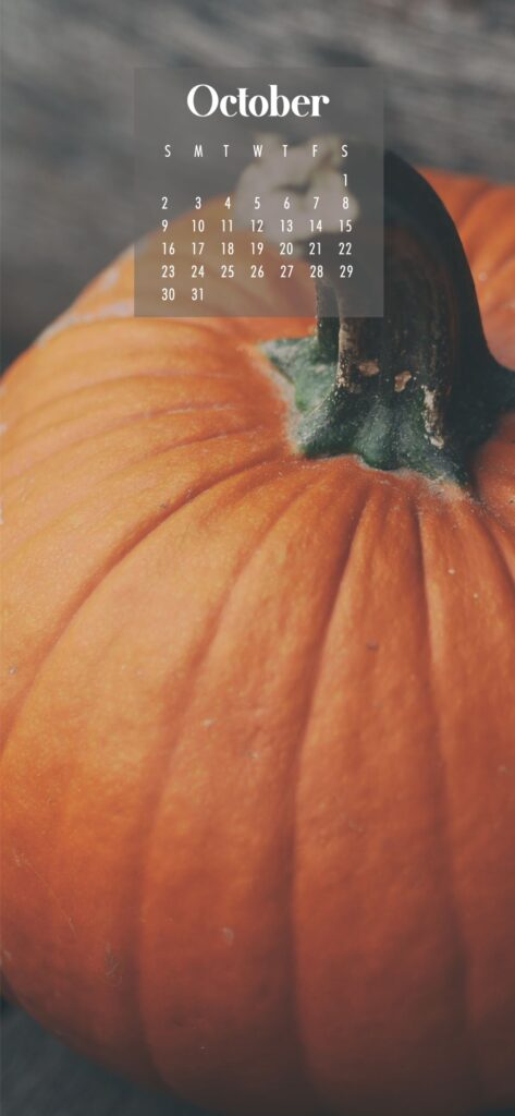 October Calendar Wallpaper | 56 Best Desktop & Phone Backgrounds