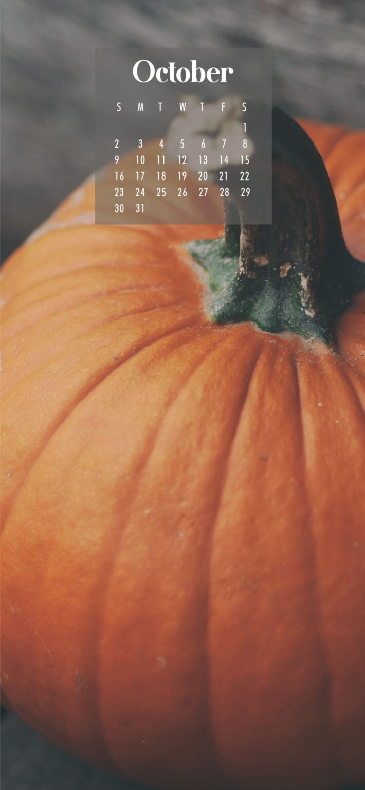 October Calendar Wallpaper | 56 Best Desktop & Phone Backgrounds