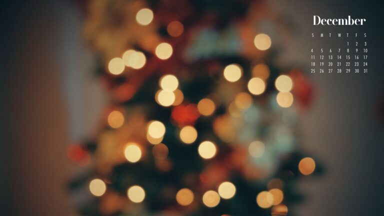 December Calendar Wallpaper | 53 Best Desktop & Phone Backgrounds