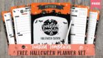 Halloween Planner Set - World of Printables