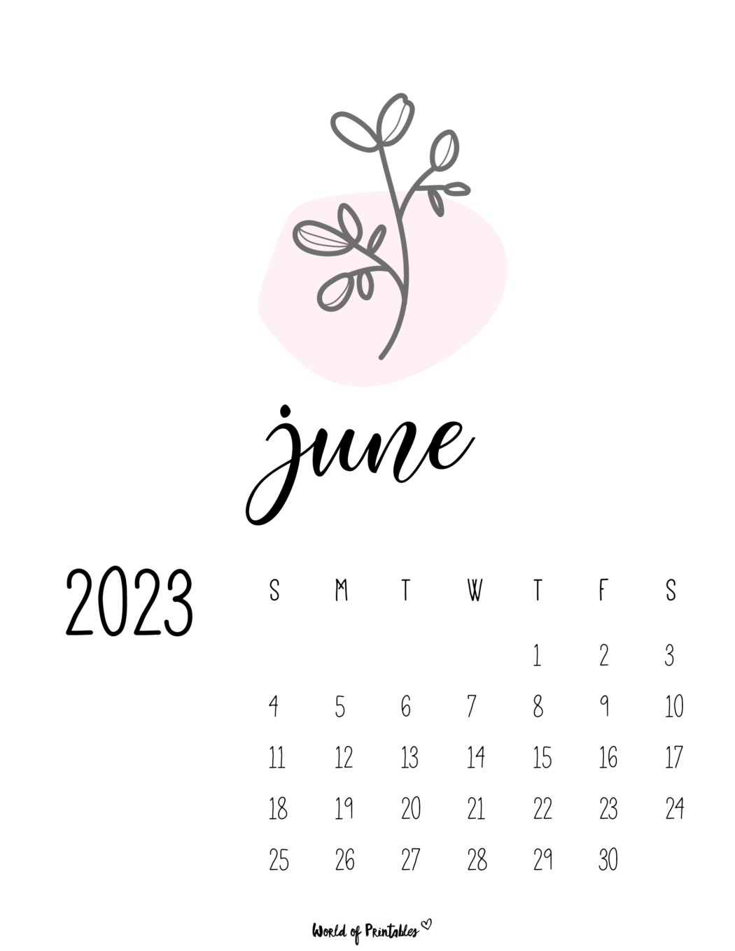 Free Printable Calendars For 2021 & 2022 - World of Printables