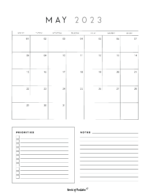May 2023 Calendars | 100+ Best Printables - World of Printables