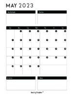 May 2023 Calendars | 100+ Best Printables - World of Printables