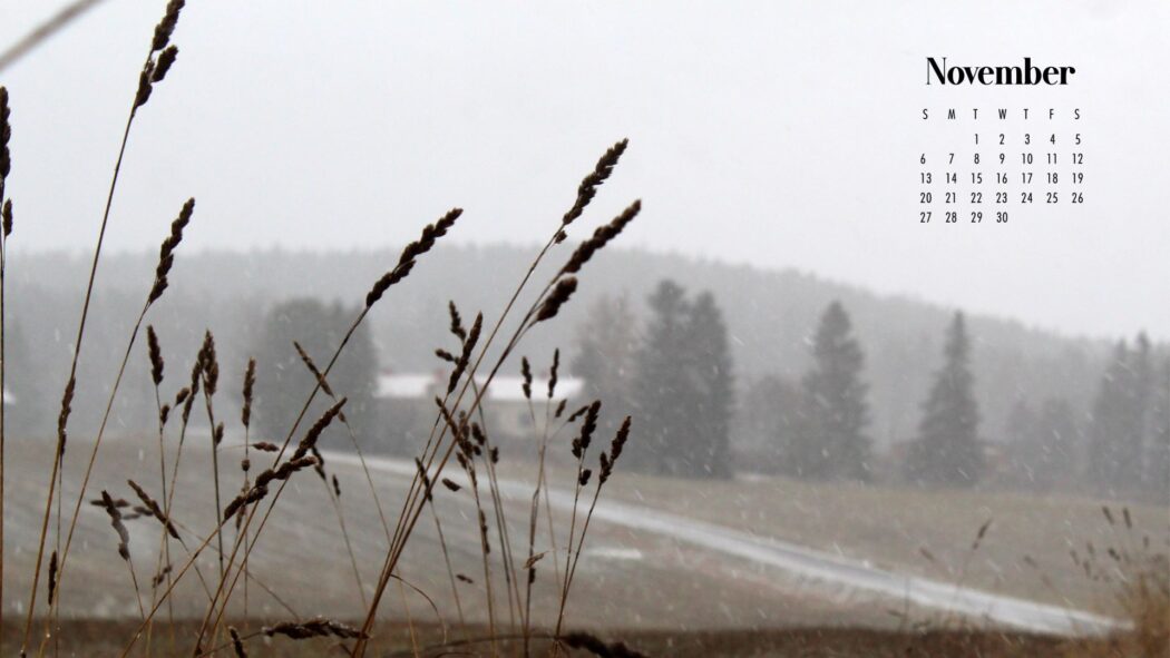 November Calendar Wallpaper | 55 Best Desktop & Phone Backgrounds