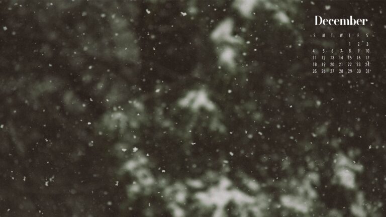 December Calendar Wallpaper | 53 Best Desktop & Phone Backgrounds