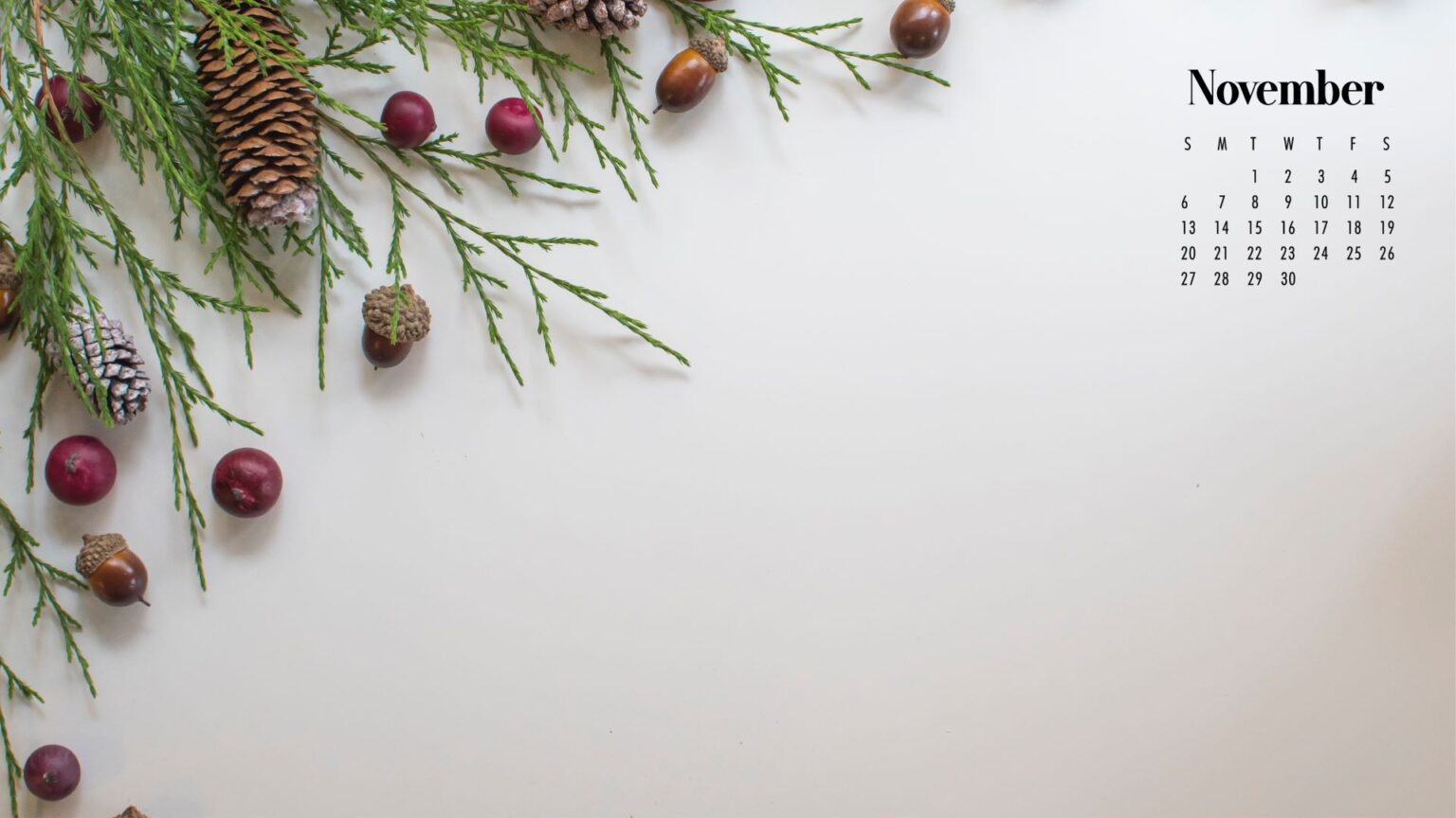 November Calendar Wallpaper | 55 Best Desktop & Phone Backgrounds