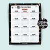 Witchy Calendar - 2025 - World of Printables