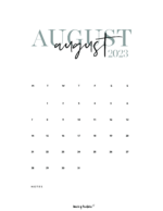 Free Printable Calendars For 2021 & 2022 - World of Printables