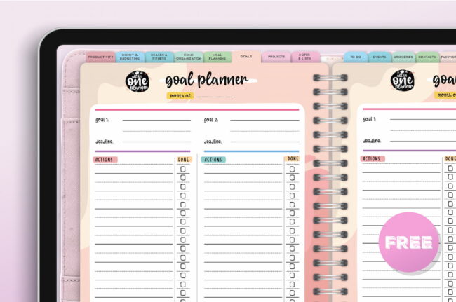 2026 GoodNotes Planner | With 108 Free Templates - World of Printables