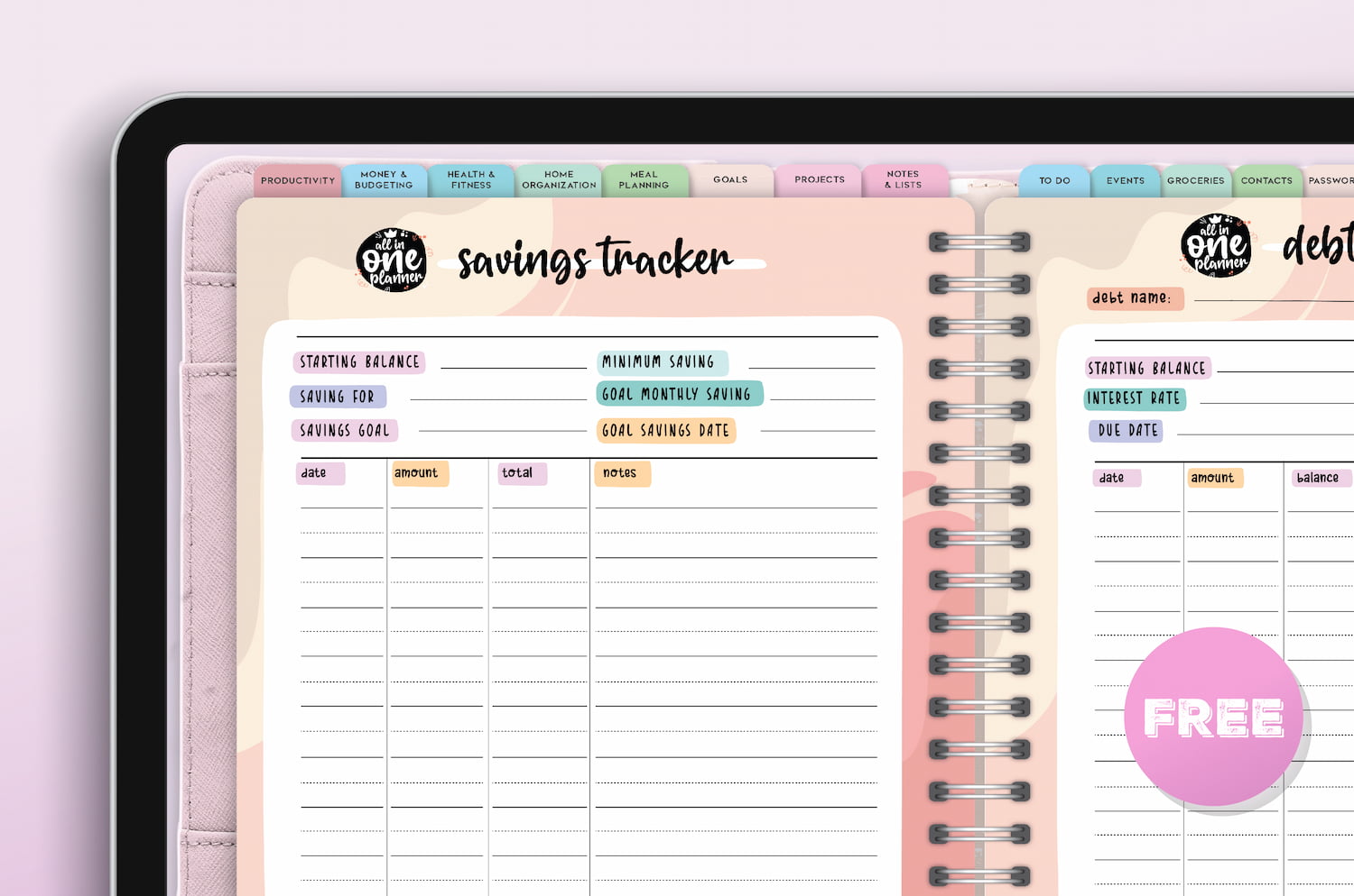 2026 GoodNotes Planner | With 108 Free Templates - World of Printables