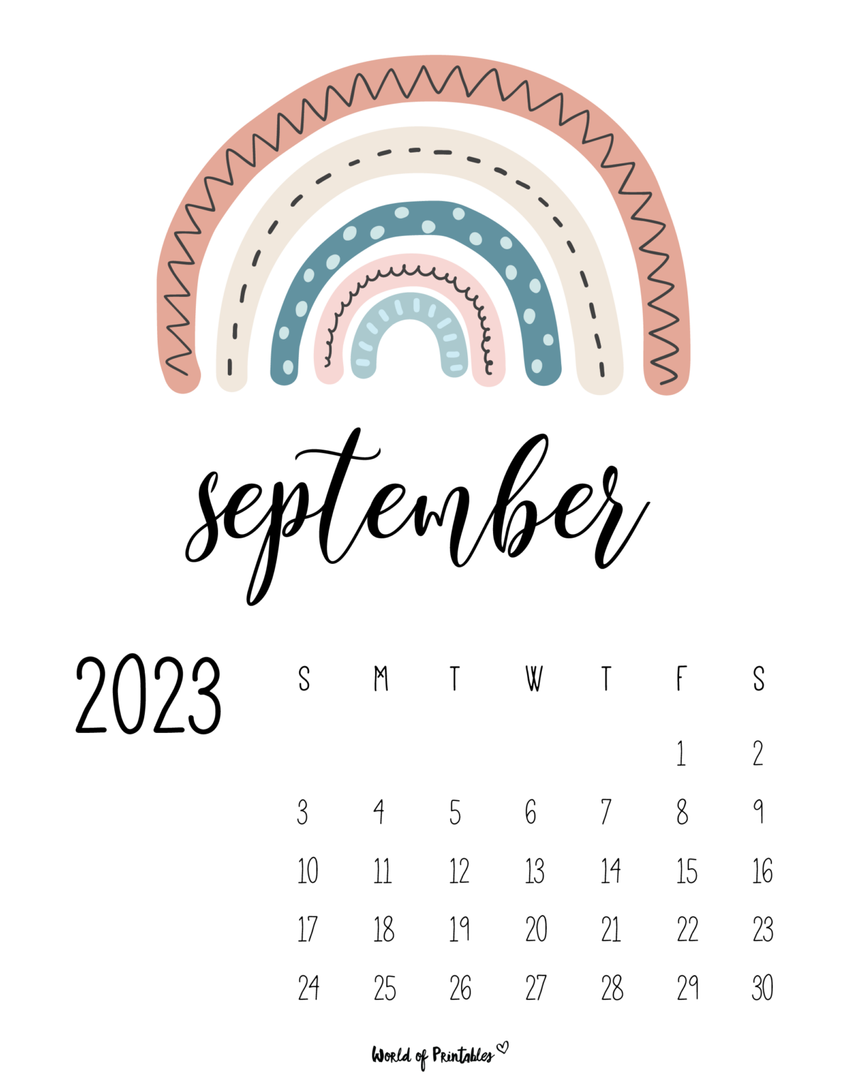 Free Printable Calendars For 2021 & 2022 - World of Printables