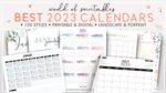 FREE Cute May 2023 Calendar & Planners - World of Printables