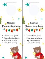 Free Christmas Door Hanger Printables for Kids - World of Printables