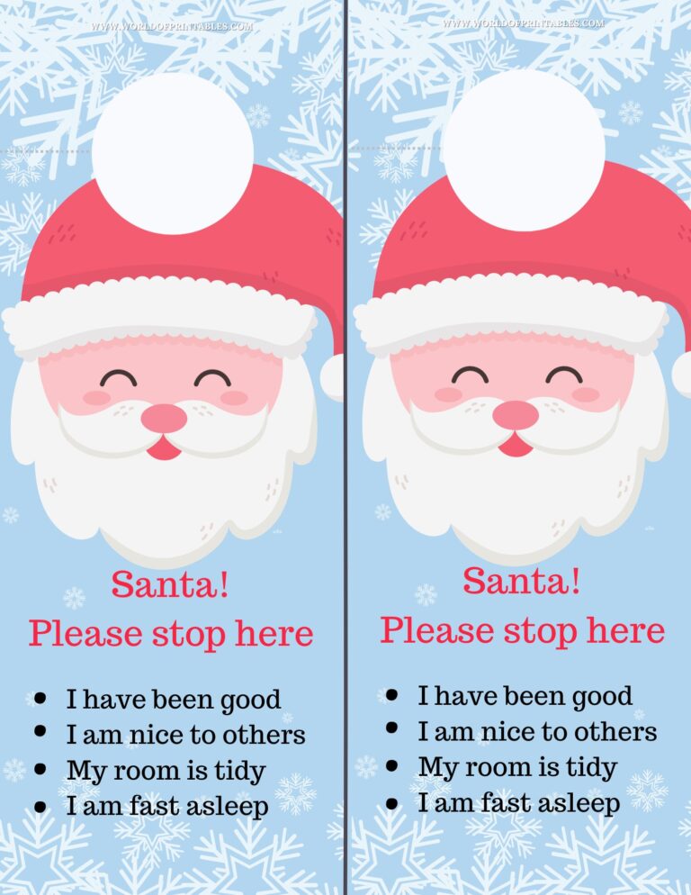 Christmas Door Hangers - World of Printables