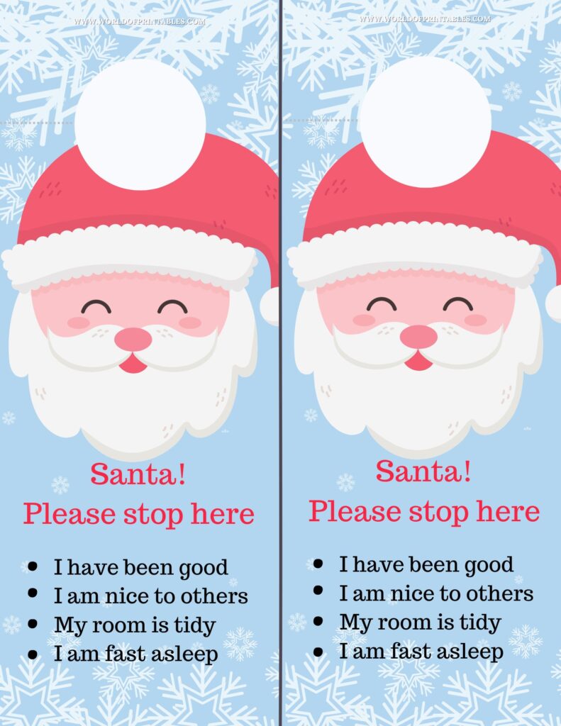 Christmas Door Hangers - World of Printables