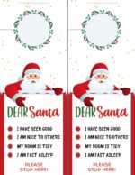 Free Christmas Door Hanger Printables for Kids - World of Printables