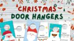 Free Christmas Door Hanger Printables for Kids - World of Printables