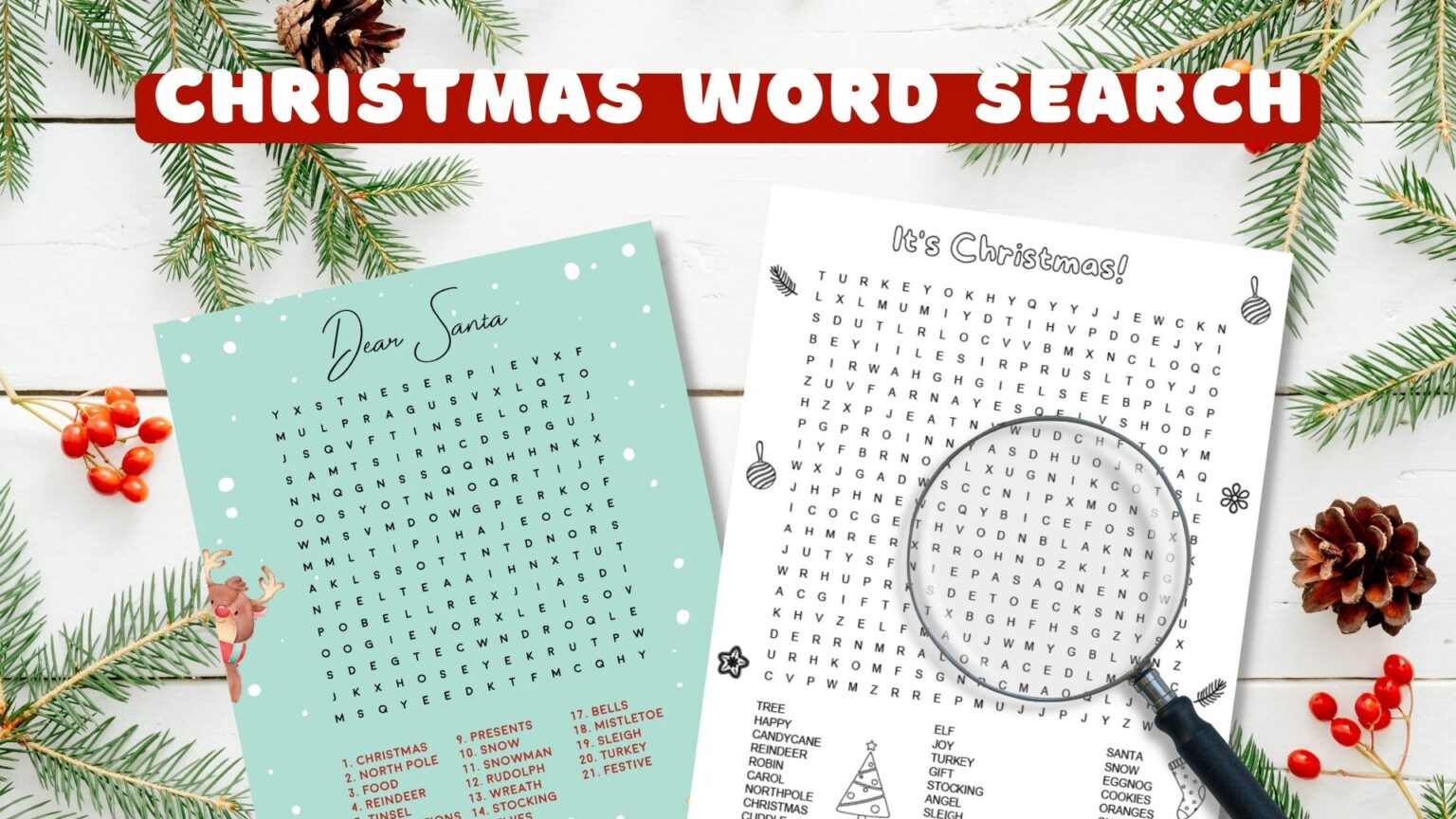 Free Christmas Printables - World of Printables