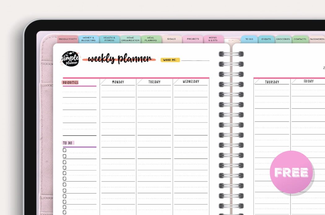 Digital Life Planner & How To Use It To Organize Your Life - World of ...