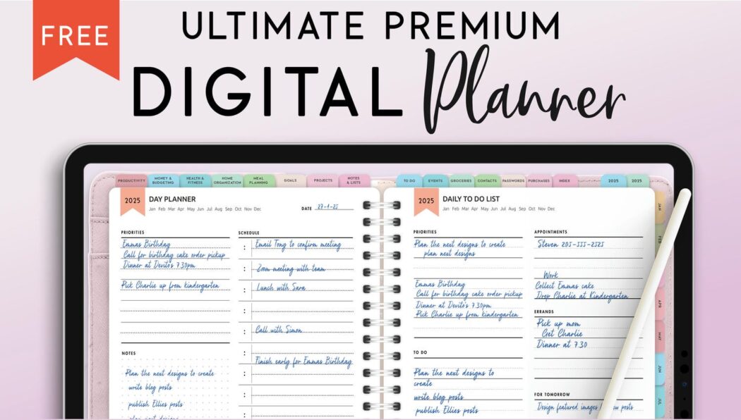 Free Digital Bullet Journal - Hyperlinked, Reusable, and Easy to Use ...
