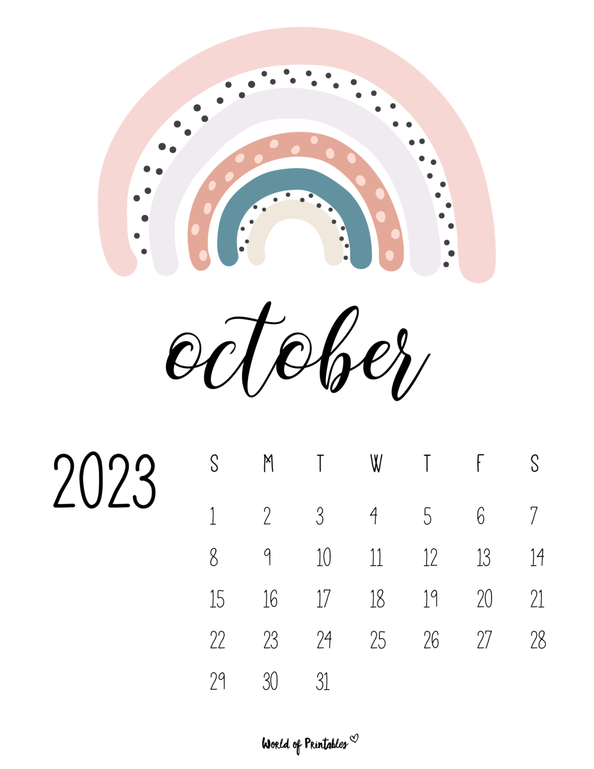 Free Printable Calendars For 2021 & 2022 - World of Printables