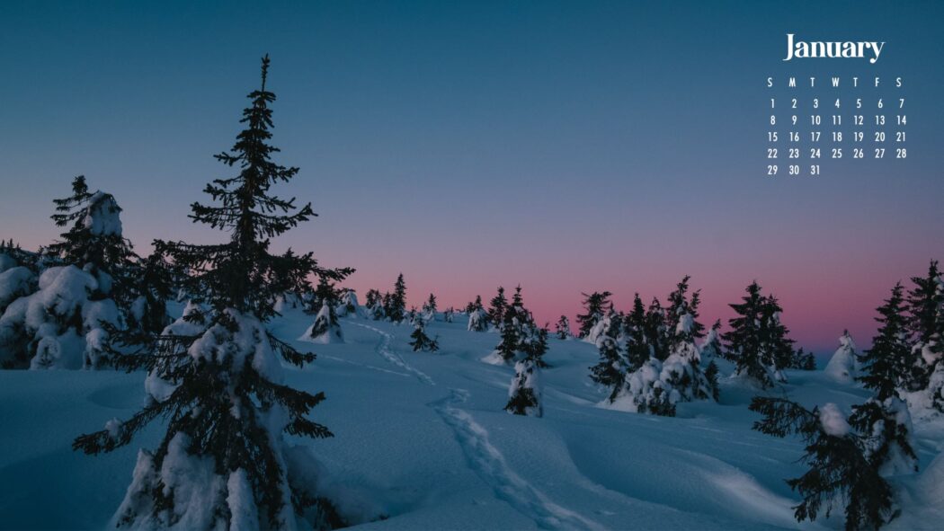January Wallpaper | 60 Best Desktop & Phone Backgrounds - World of ...
