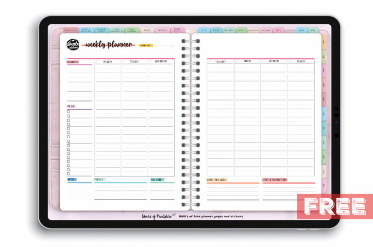 Digital Life Planner & How To Use It To Organize Your Life - World of ...