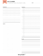 Free 2023 Planner - 65 Page Printable Planner | 4 Color Styles
