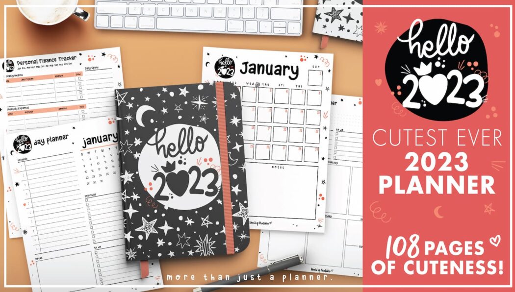 108 Cute Planner Pages To Print For Free - World of Printables