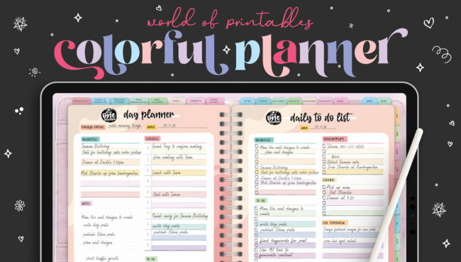 Digital Planners - 10 of the best in 2025, all free! - World of Printables
