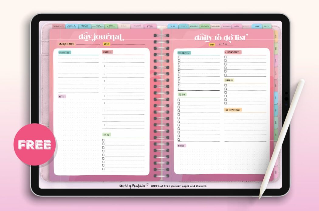 Digital Journal - Free 100 Page Journal For 2024 - World of Printables Digital Journal - Free 100 Page Journal For 2024 - World of Printables