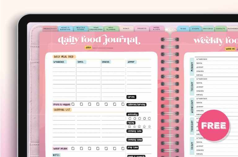 Digital Journal - Free 100 Page Journal For 2026 - World of Printables