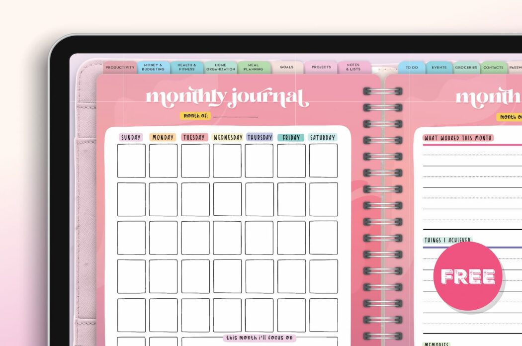 Digital Journal - Free 100 Page Journal For 2026 - World of Printables