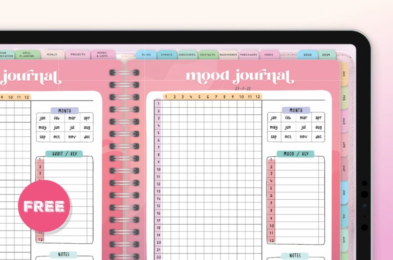 Digital Journal - Free 100 Page Journal For 2025 - World of Printables