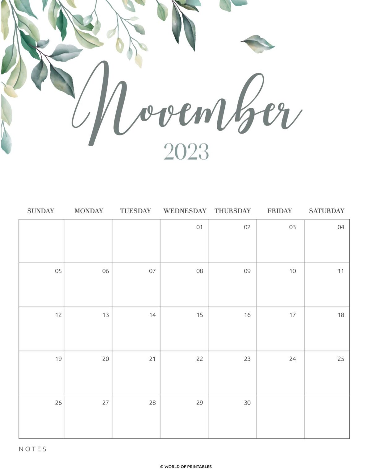 Free Printable Calendars For 2021 & 2022 - World of Printables