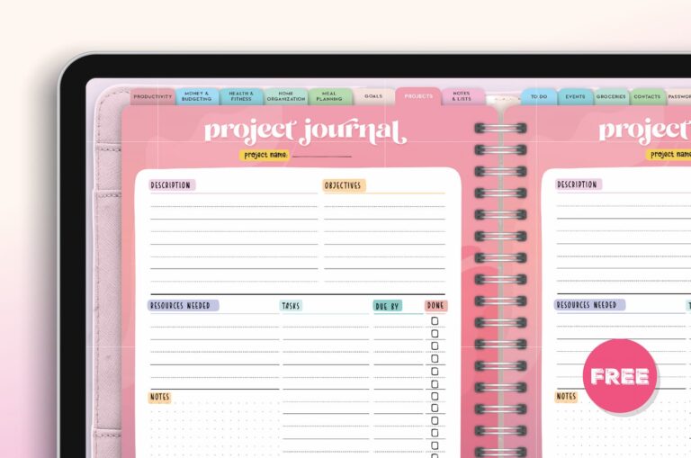 Digital Journal - Free 100 Page Journal For 2025 - World of Printables Digital Journal - Free 100 Page Journal For 2025 - World of Printables