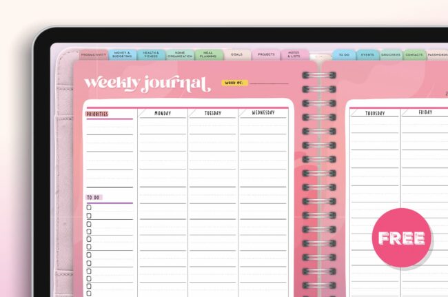 Digital Journal - Free 100 Page Journal For 2026 - World of Printables
