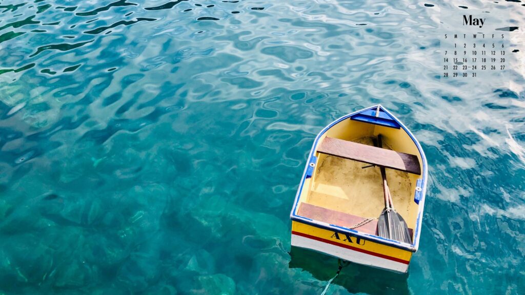 Free May 2023 Calendar Wallpaper