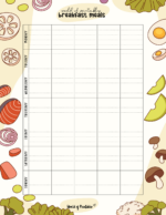 Breakfast Meal Planners - World of Printables