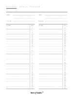 Business Goal Setting Worksheet PDF - World of Printables