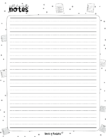 Notes Templates - World of Printables