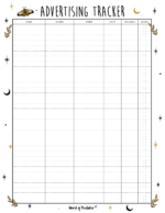 Advertising Tracker Templates For Your Small Business - World of Printables