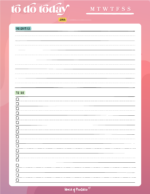 Daily To Do List Templates - World of Printables