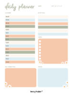 Download Daily Planner Templates PDF - World of Printables
