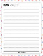 Notes Templates - World of Printables