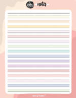 Notes Templates - World of Printables